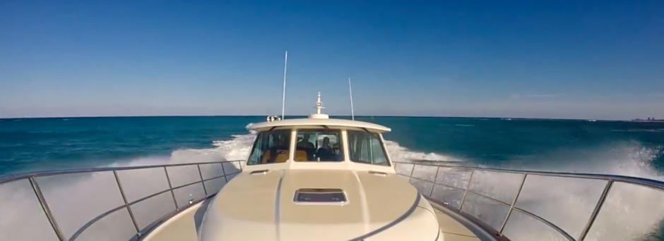 New Sabre 45 Turns in Impressive Performance in First Sea Trial. See Video.