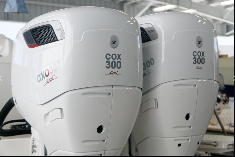 Cox Introduces New 300-hp Diesel Outboard with More Torque, Greater Range