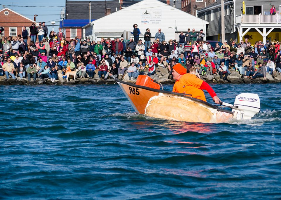 The Only Rule for Maine’s Pumpkin Regatta: It Has To Float