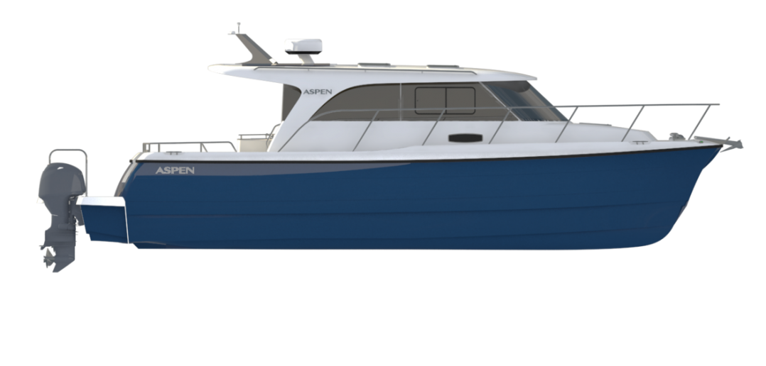 Aspen Launching New 35-Foot Power Cat with 3 Cabins