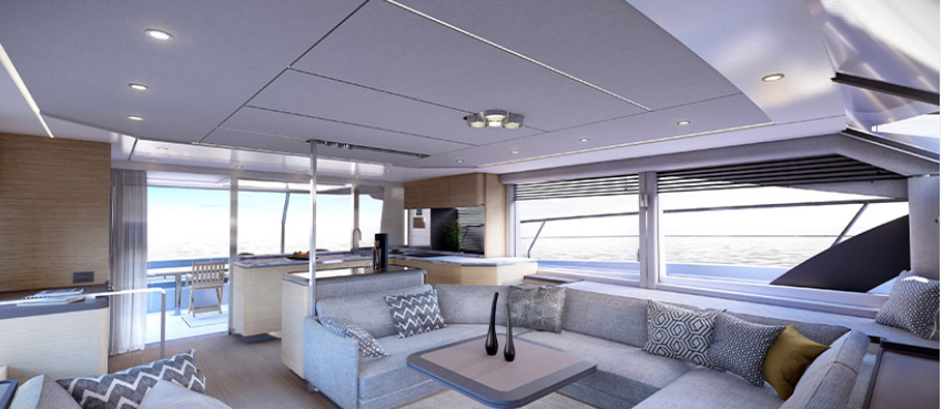 Aquila Making New 54 Power Cat for Comfortable Cruising