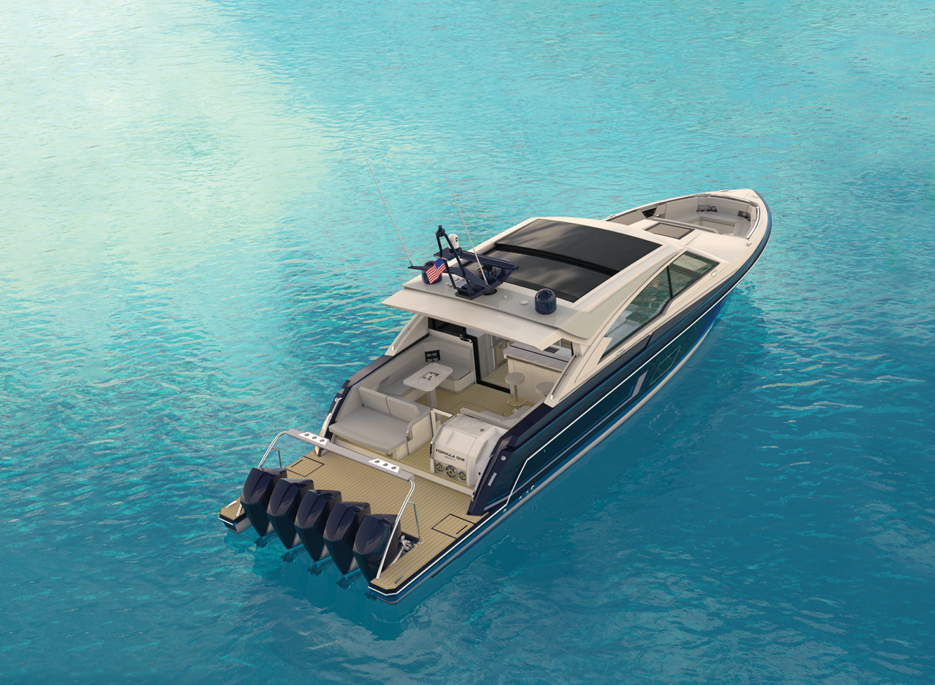 Formula Building New 50-Foot Flagship with 5 Outboards