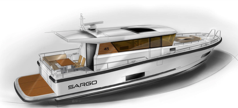 Sargo Building New Flagship 45 All-Weather Cruiser