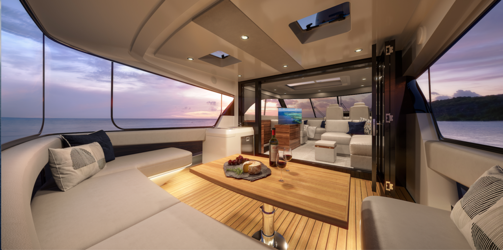 Maritimo Building New M60 Flybridge Blue-Water Cruiser