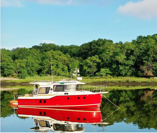 Airline Pilot Commutes To Work on Ranger Tug