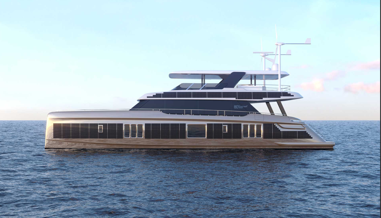 Sunreef Launches All-Electric 80 Eco Cat