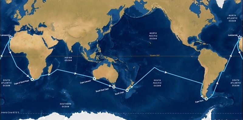 Astra Rounds Horn on Epic Circumnavigation