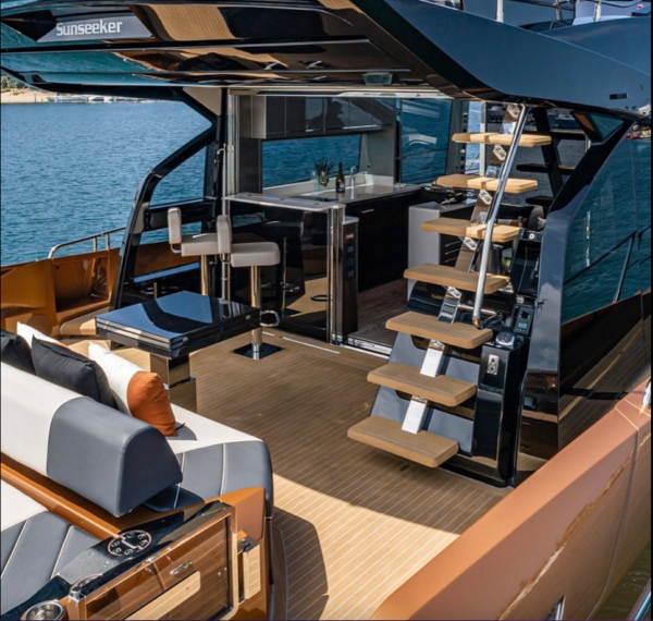 Sunseeker Launches Golden 65 Sport Yacht