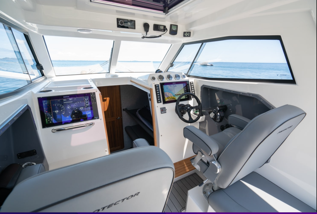 New Protector Targa 380 with 1,800-hp Outboards