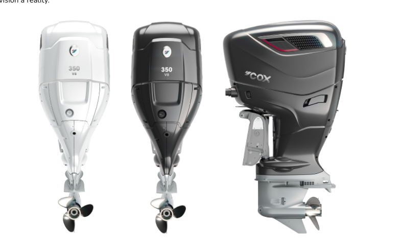 Cox Launches New 350-hp Diesel Outboard