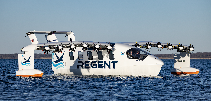 Regent Craft Sea Trials Prototype of the All-Electric Viceroy Seaglider