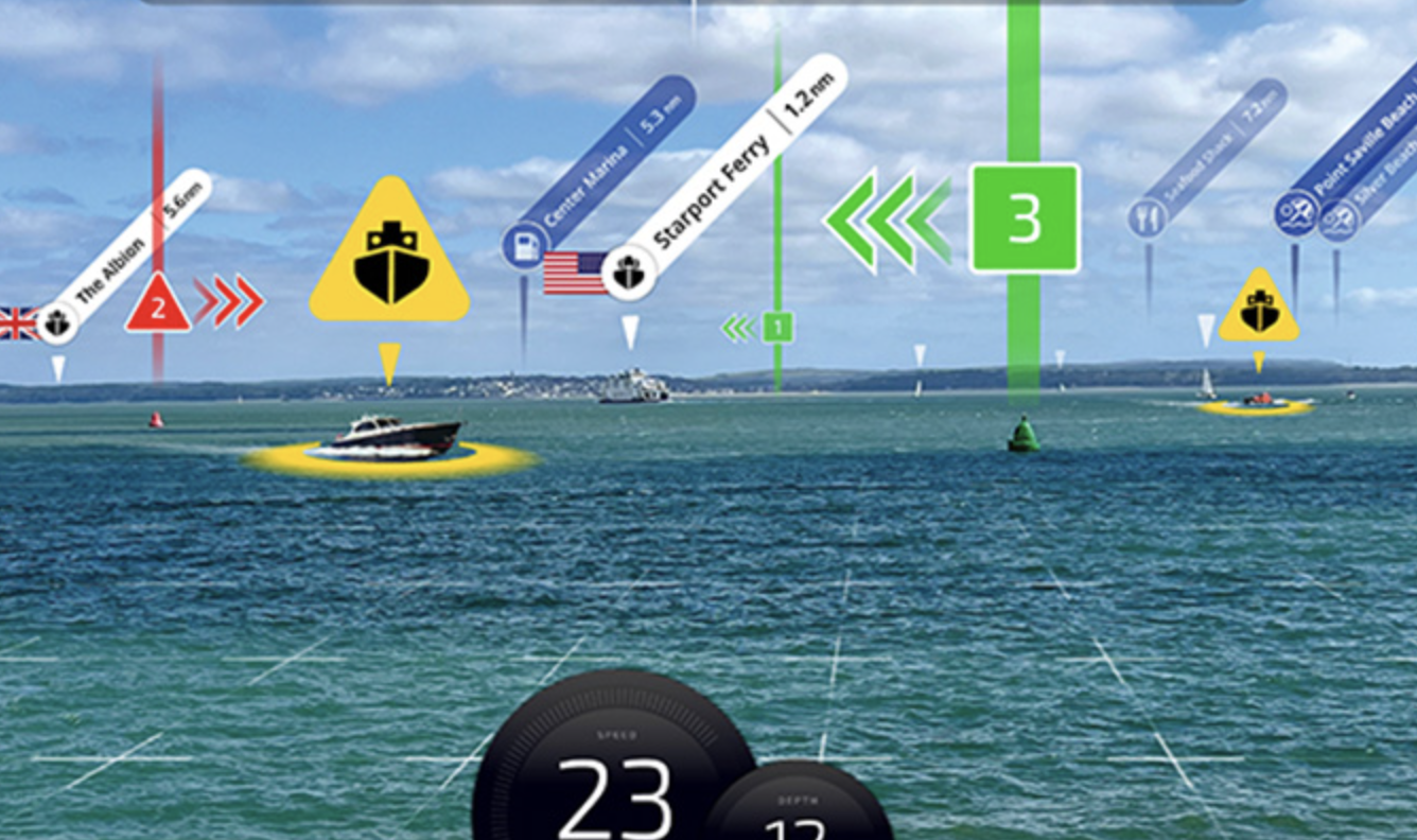 LOOKOUT Camera with AI Creates Augmented Reality Navigation