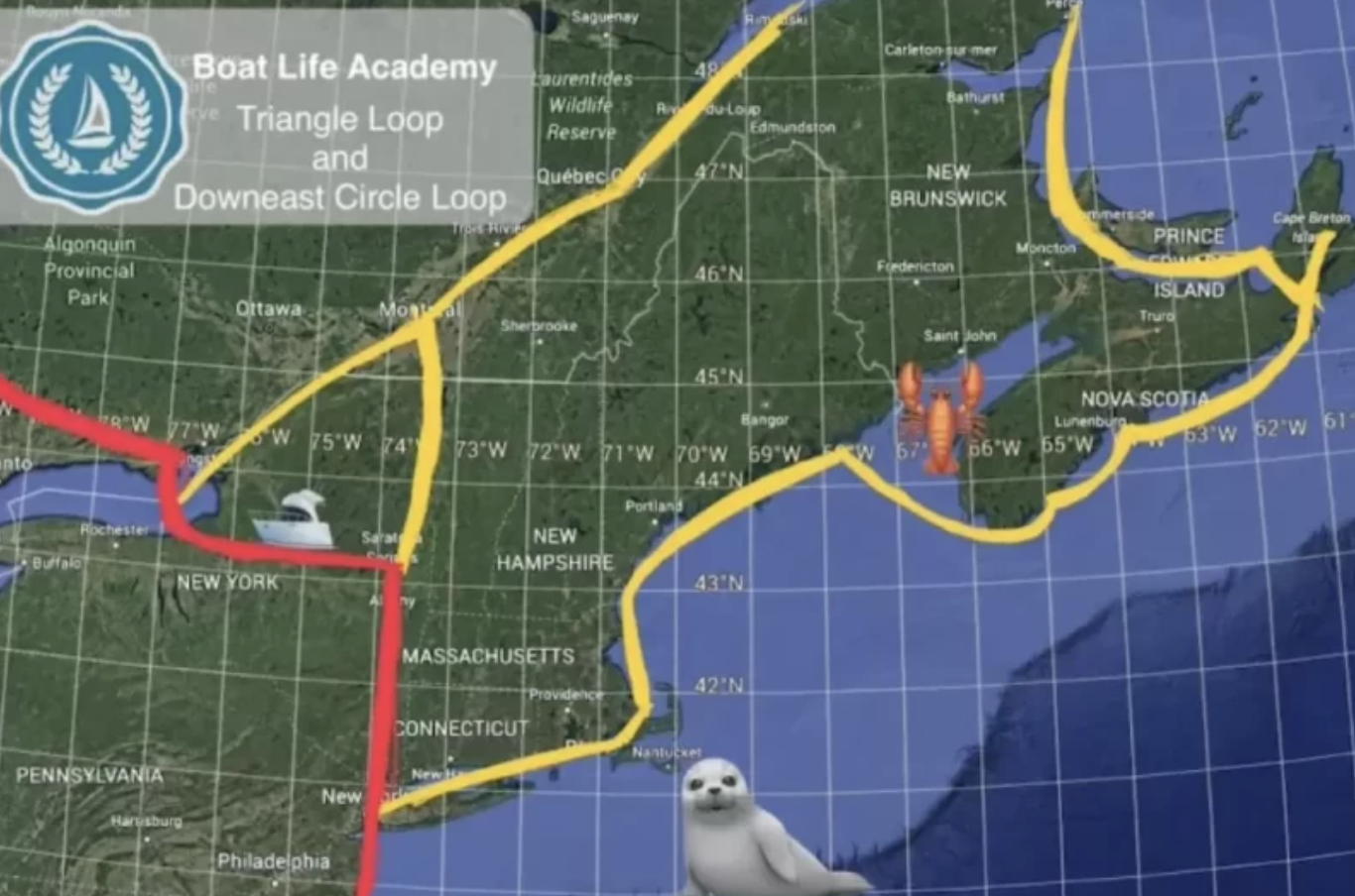 Guide to the Great Loop and All the Alternative Routes